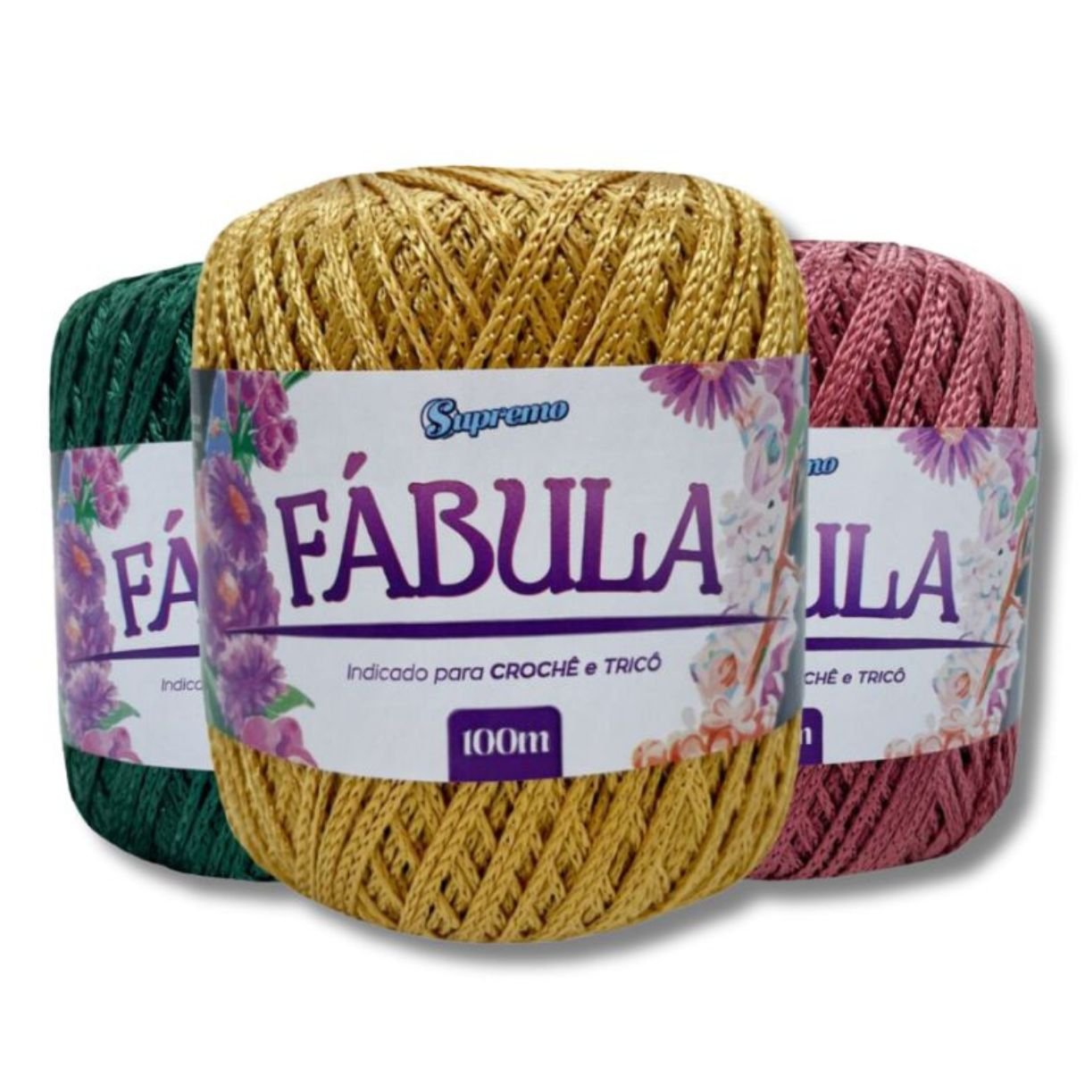 Fio Fabula 100% Poliester 100m Supremo | Sissi Fios